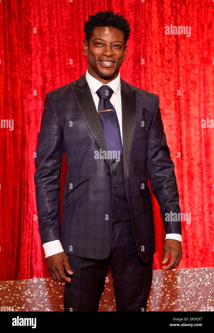 Dex Lee attends the British Soap Awards 2023 at The Lowry Theatre in ...