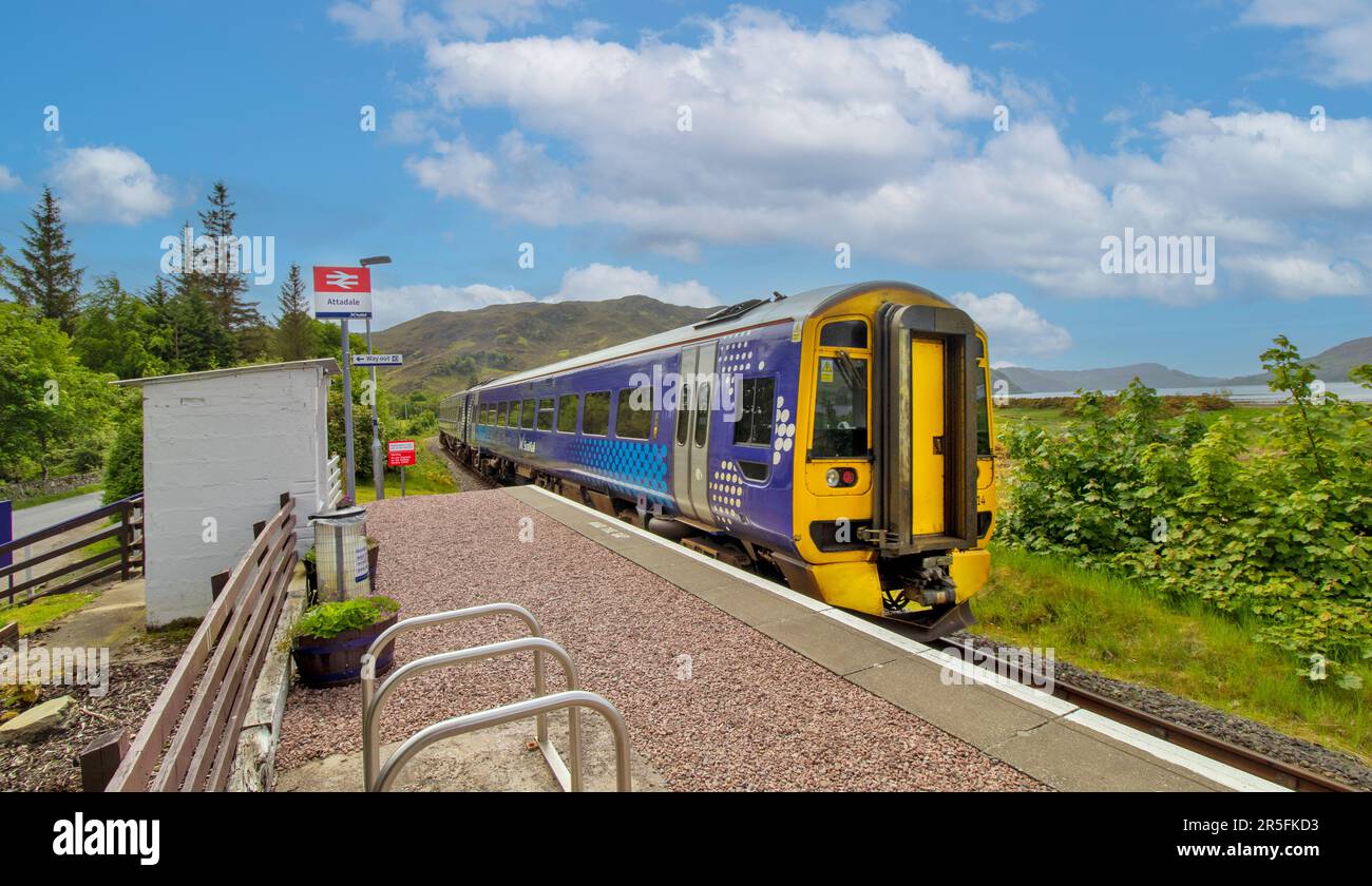 Attadale train station hi-res stock photography and images - Alamy