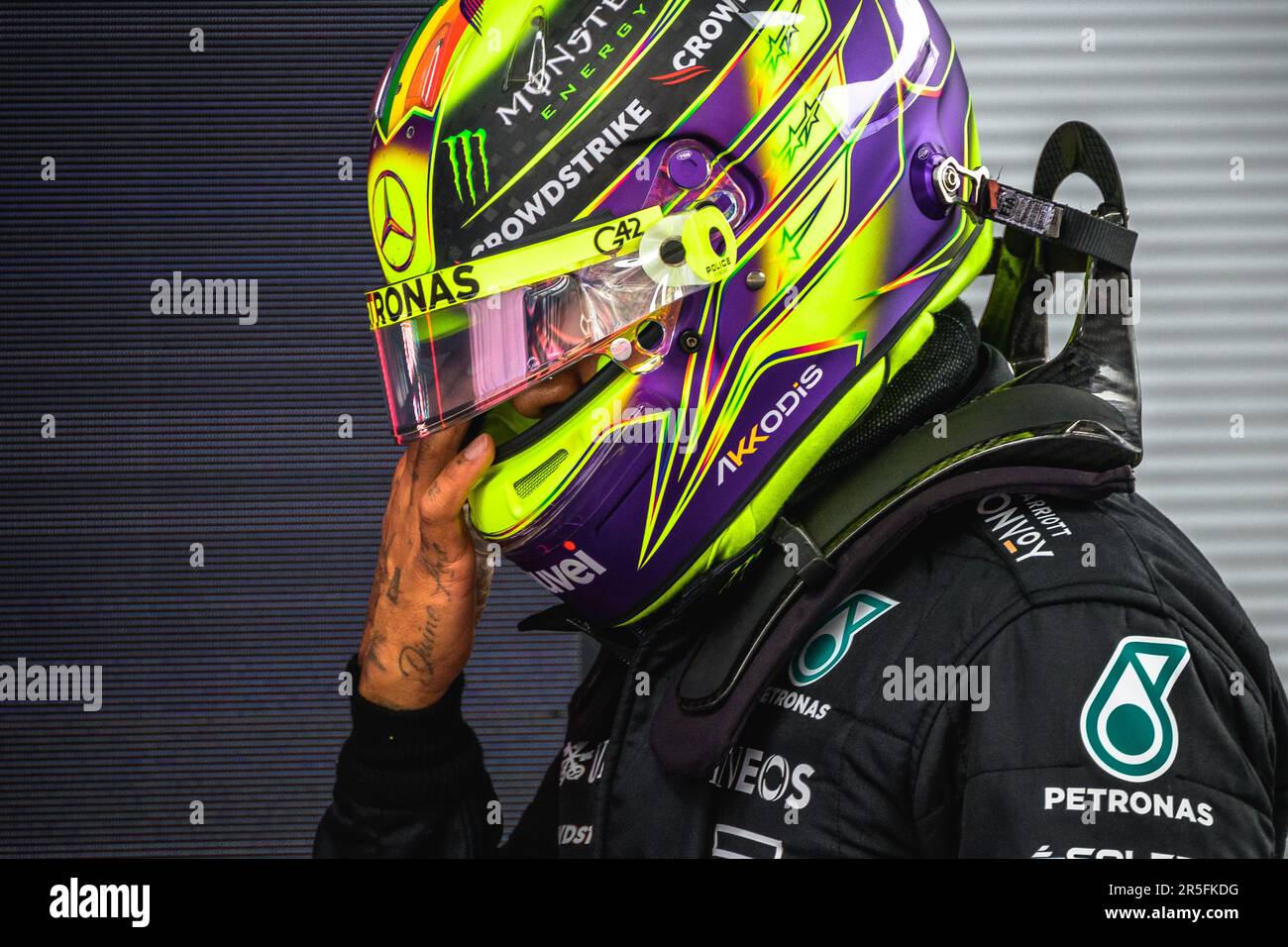 Montmelo, Spain. 3rd June, 2023. LEWIS HAMILTON (GBR) from team ...