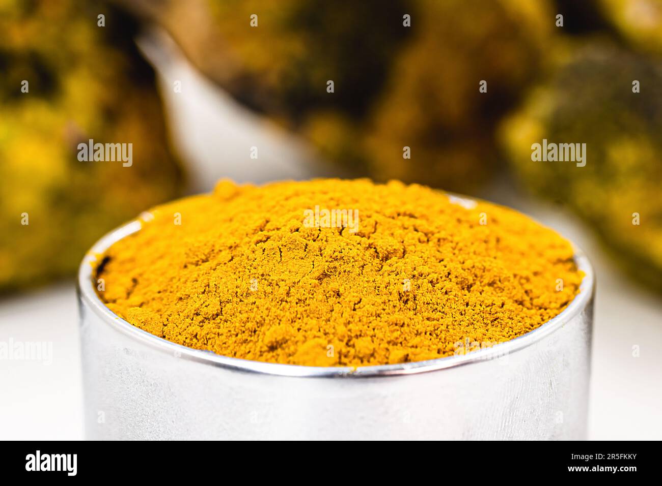 Uranium, radioactive ore on isolated white background, mineral and ...