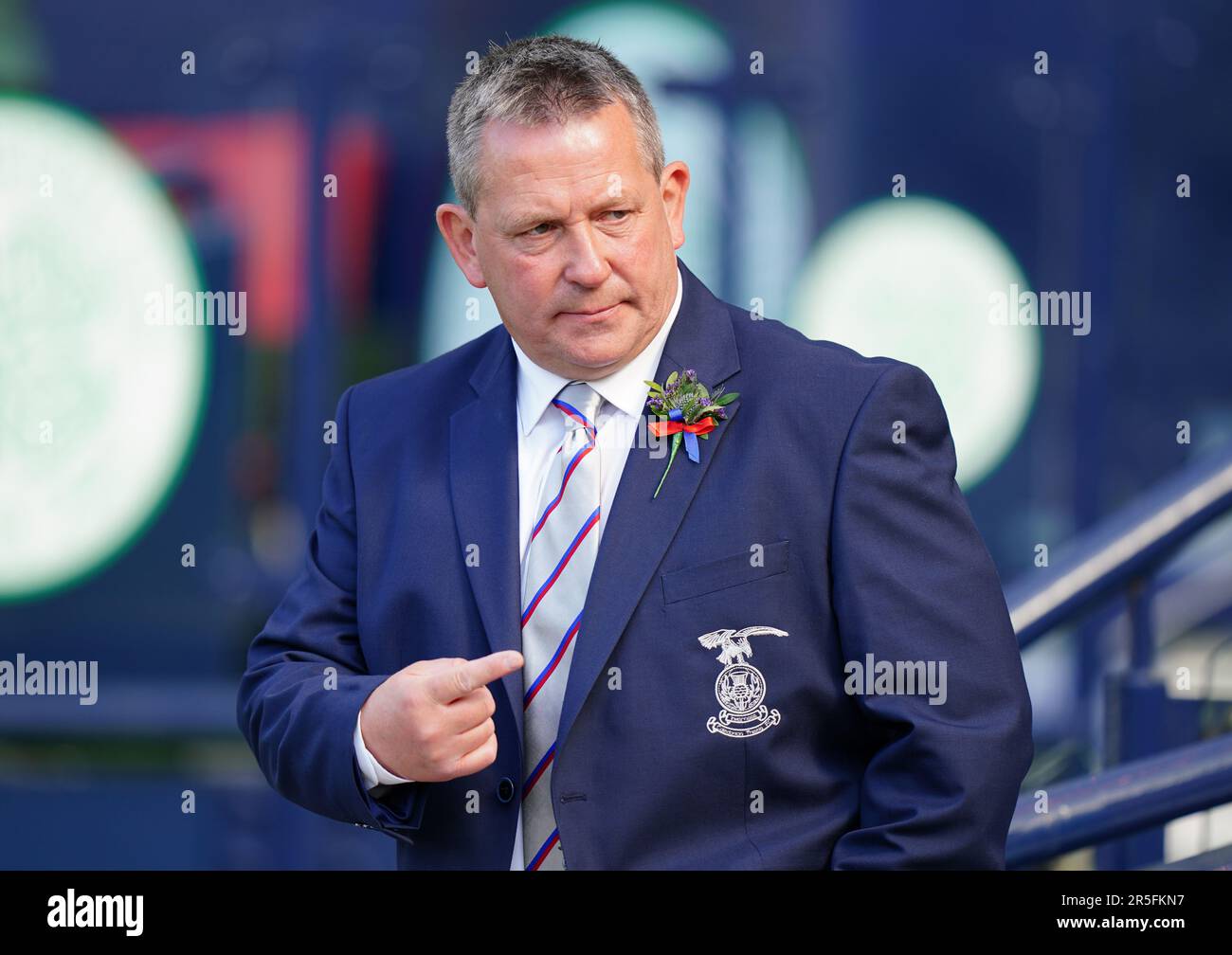 Inverness Caledonian Thistle manager Billy Dodds ahead of the Scottish ...