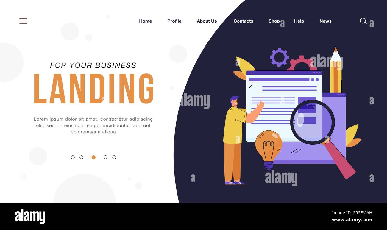 Content creator management Stock Vector Images - Alamy