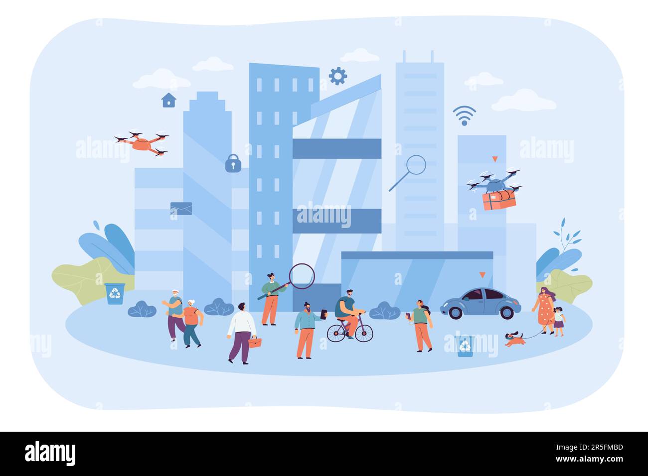 Tiny people in smart Cut Out Stock Images & Pictures - Alamy