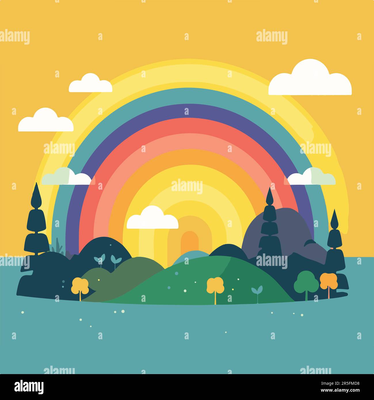 Pride flag badges Stock Vector Images - Alamy