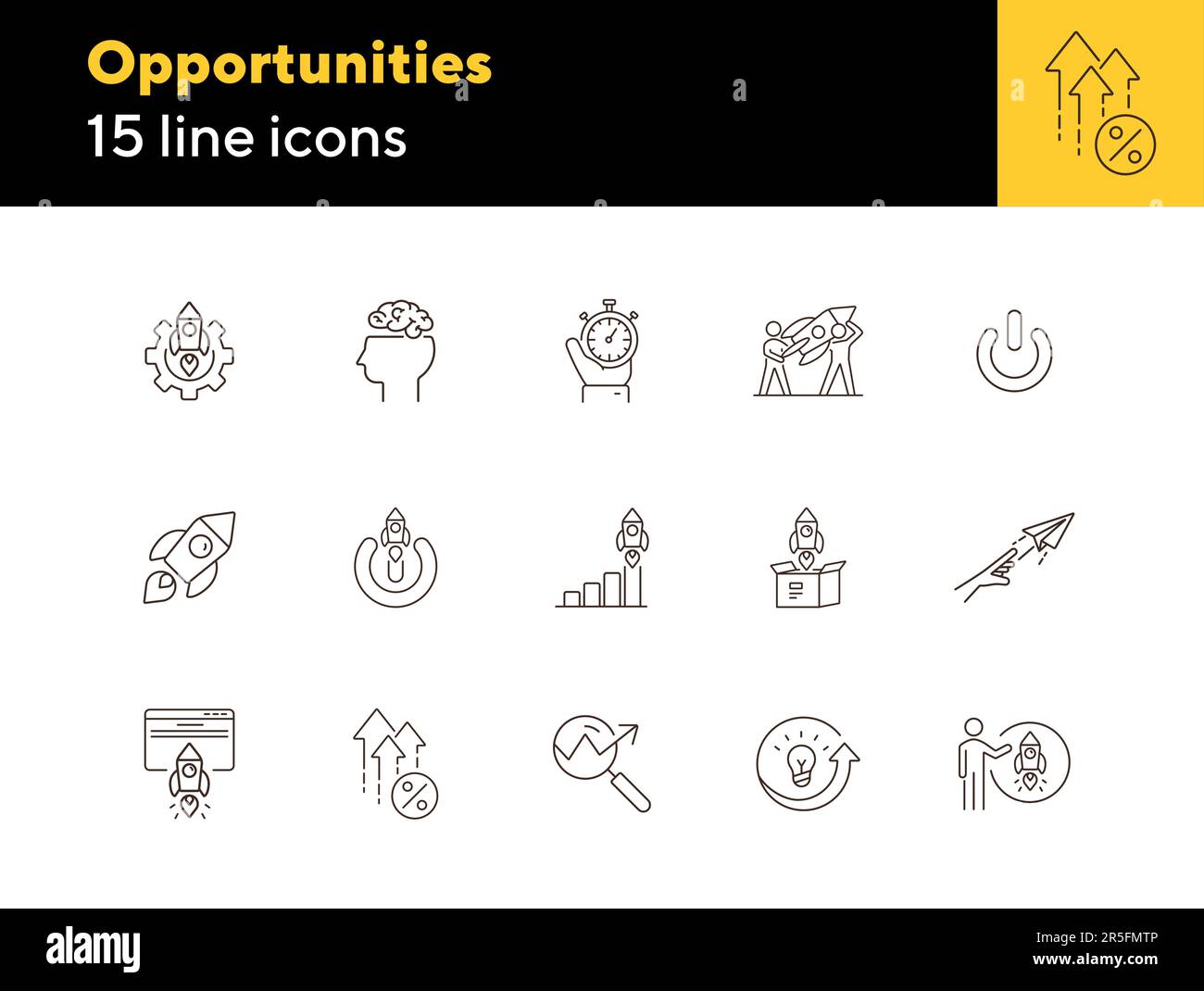 Innovation opportunities business concept Stock Vector Images - Alamy