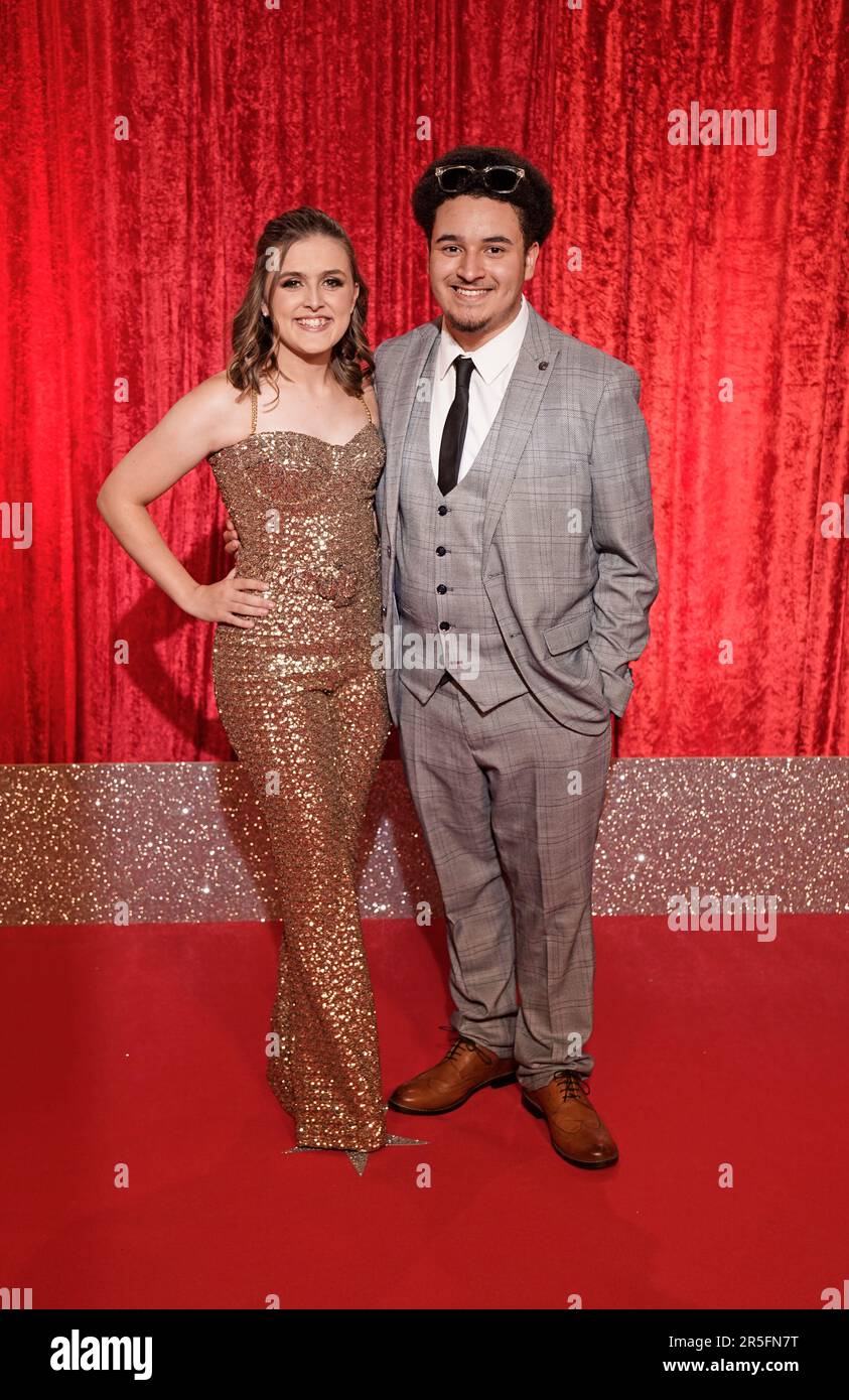Kai Pegg attends the British Soap Awards 2023 at The Lowry Theatre in ...
