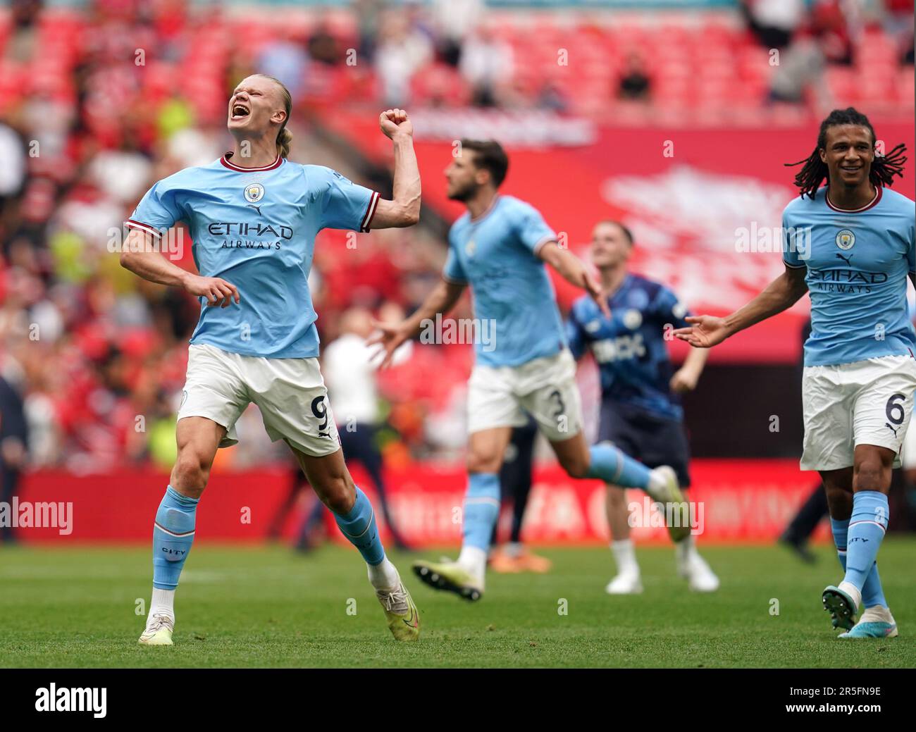 Erling haaland manchester city fa cup hi-res stock photography and ...