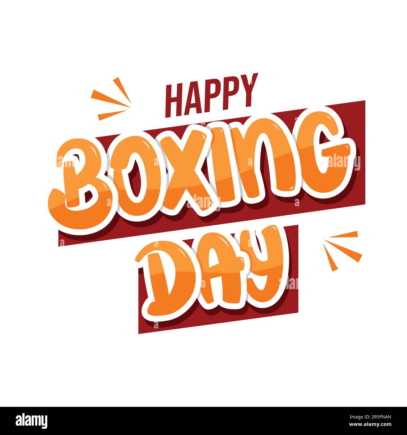 Boxing Day. Holiday concept. Template for background, banner, card ...