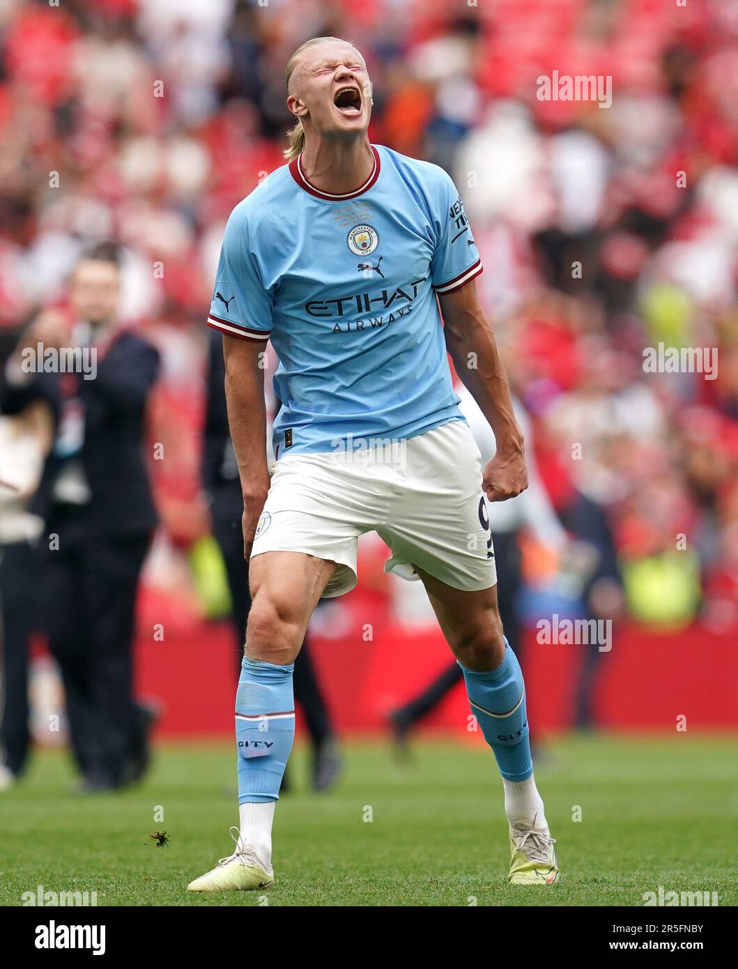 Erling haaland manchester city fa cup hi-res stock photography and ...