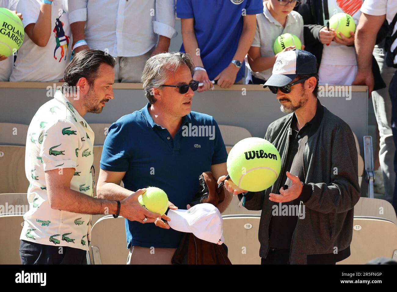 Paris, France. 03rd June, 2023. Michael Cohen, Francois Kraus, David ...
