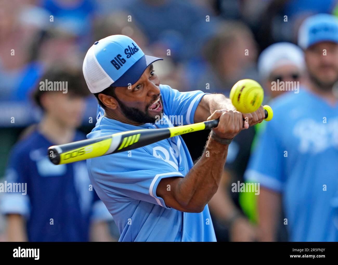 JUN 02, 2023: Anthony Hill takes a hack at a pitch in the big slick at ...