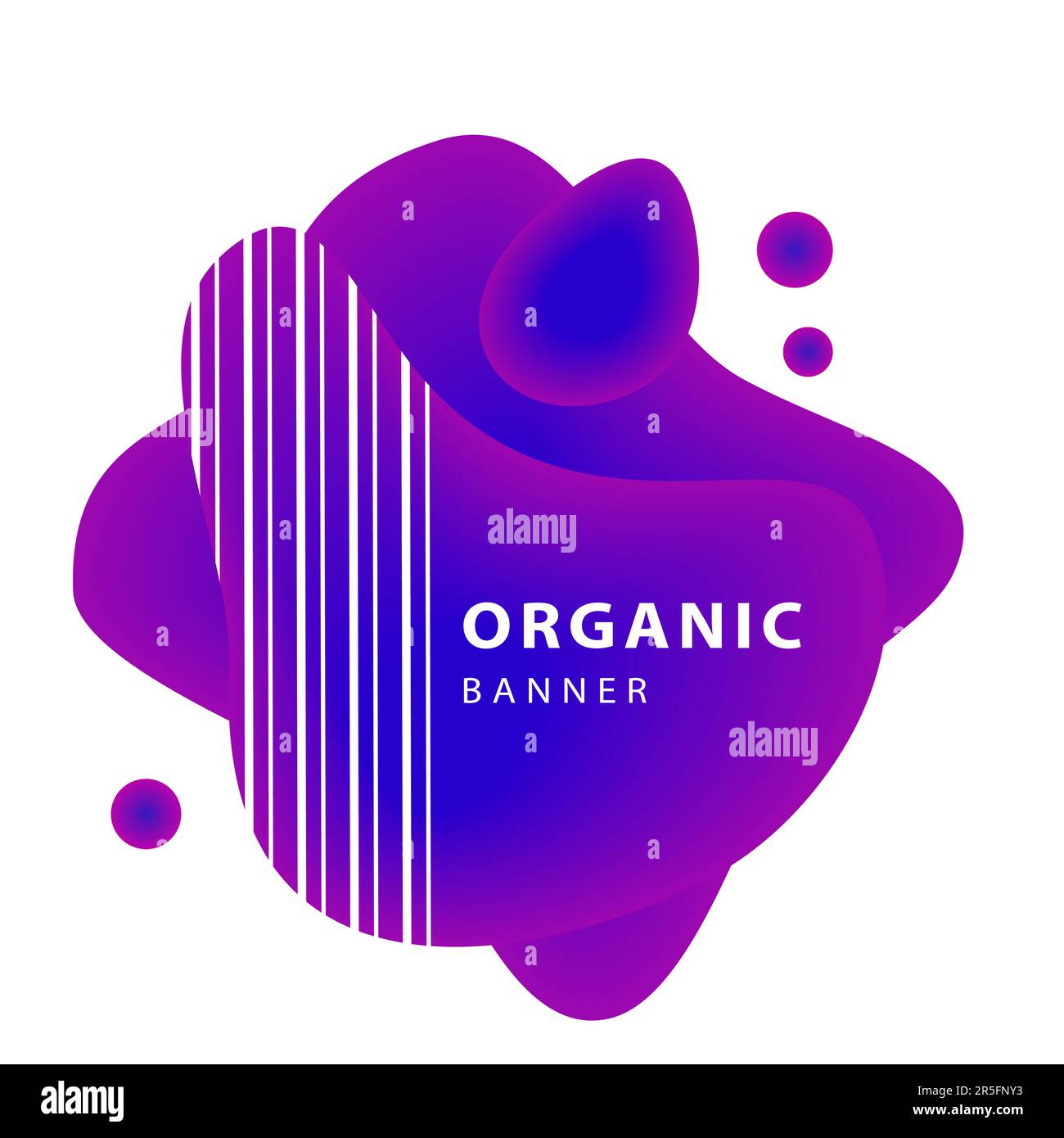 Purple fluid blobs for card background Stock Vector Image & Art - Alamy