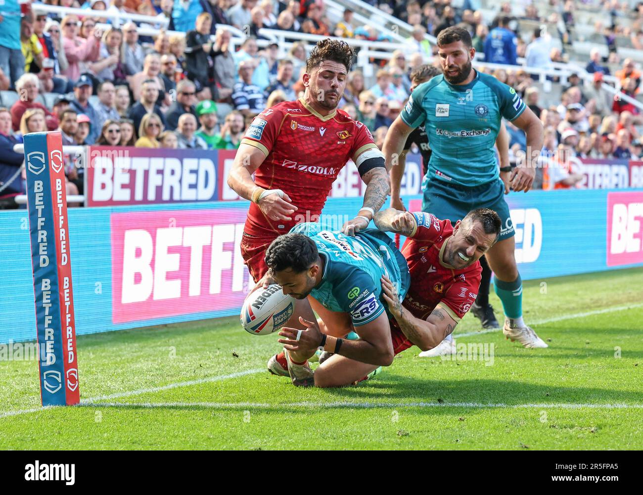 St James Park, Newcastle, UK. 3rd June, 2023. Betfred Super League ...