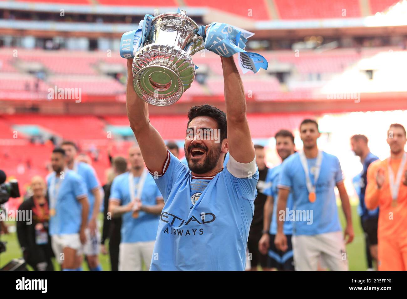 London, UK. 03rd June, 2023. Ilkay Gundogan of Manchester City ...
