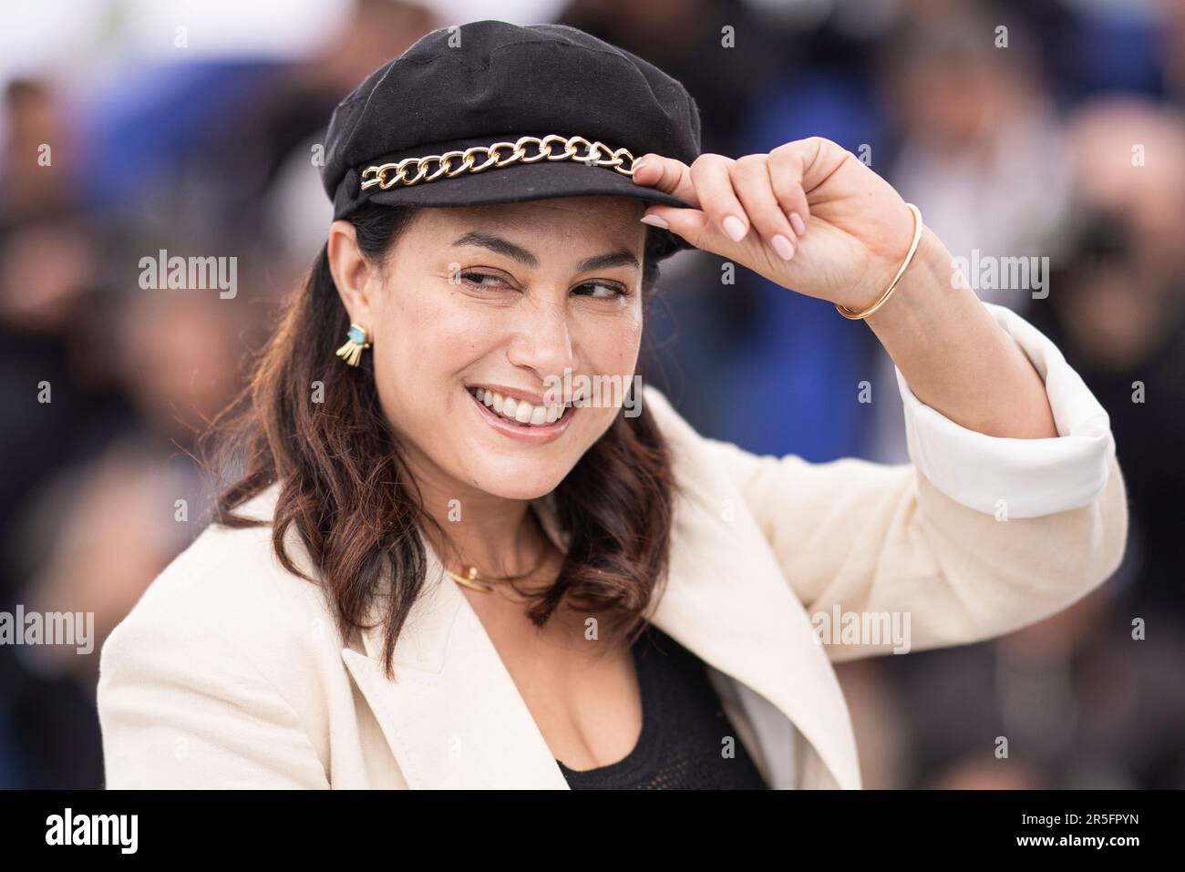 Hend Sabry poses for photographers at the photo call for the film 'Four ...