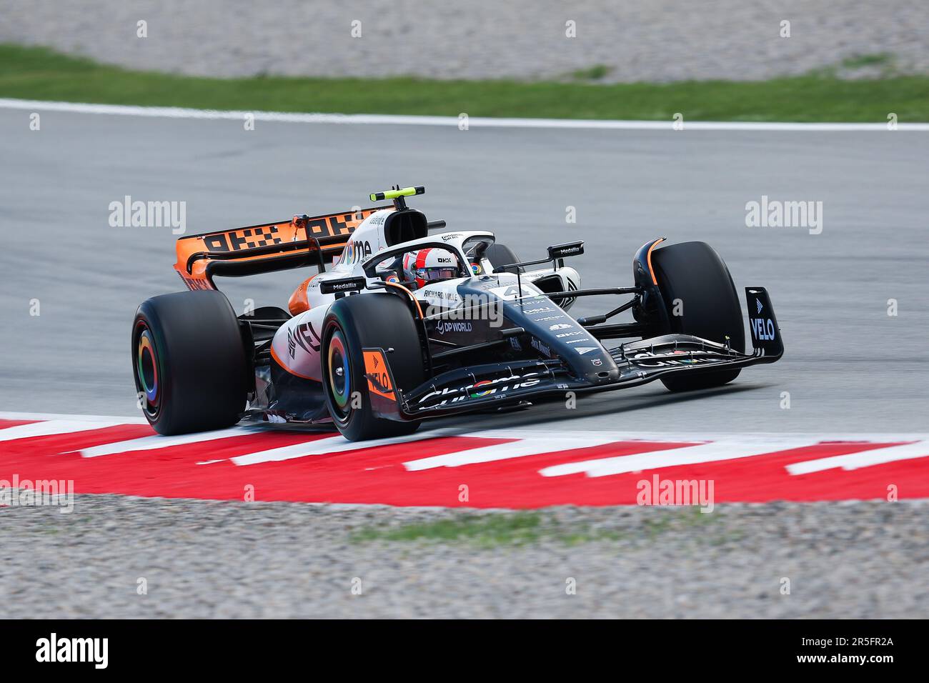 Lando norris driving the 4 mclaren f1 team hi-res stock photography and ...