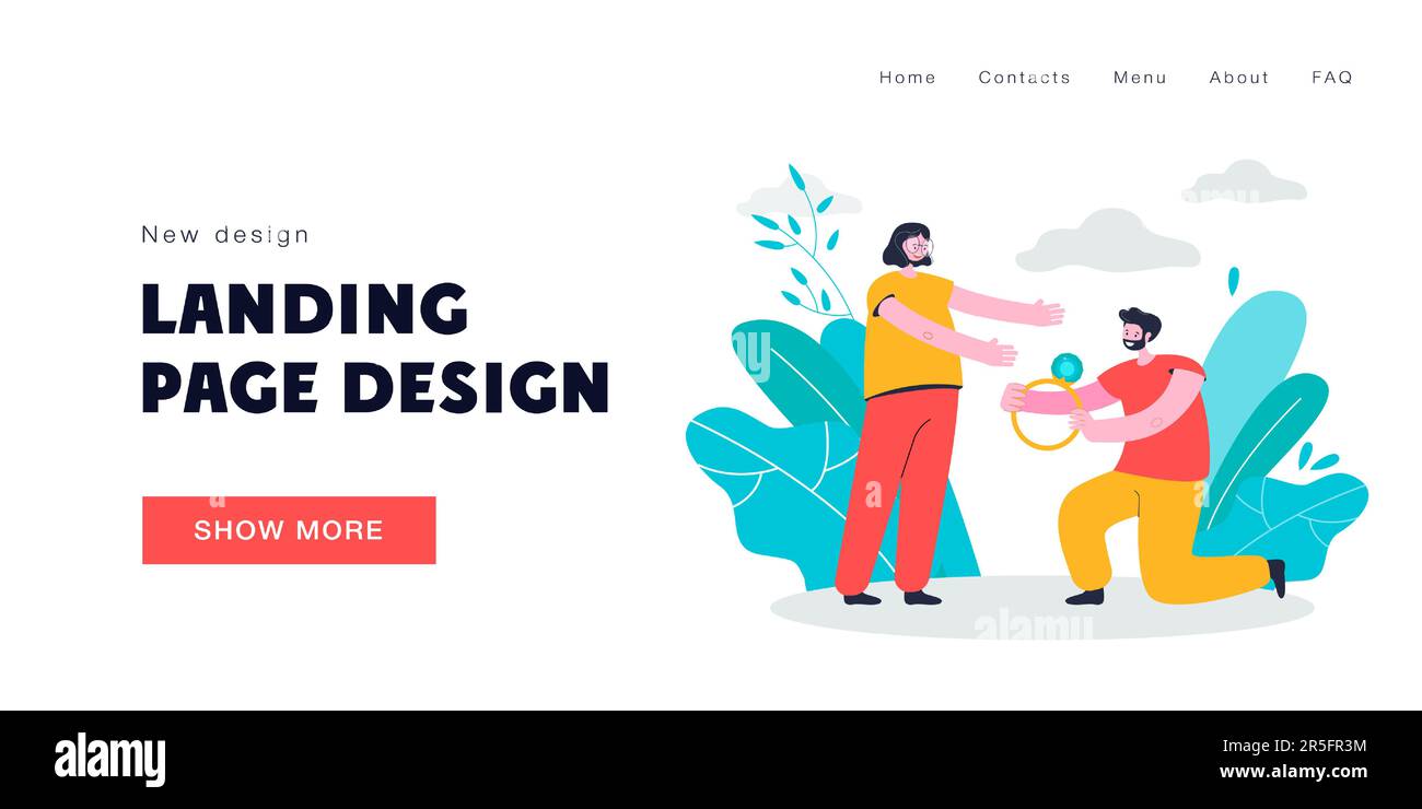 Young husband smiling woman Stock Vector Images - Alamy