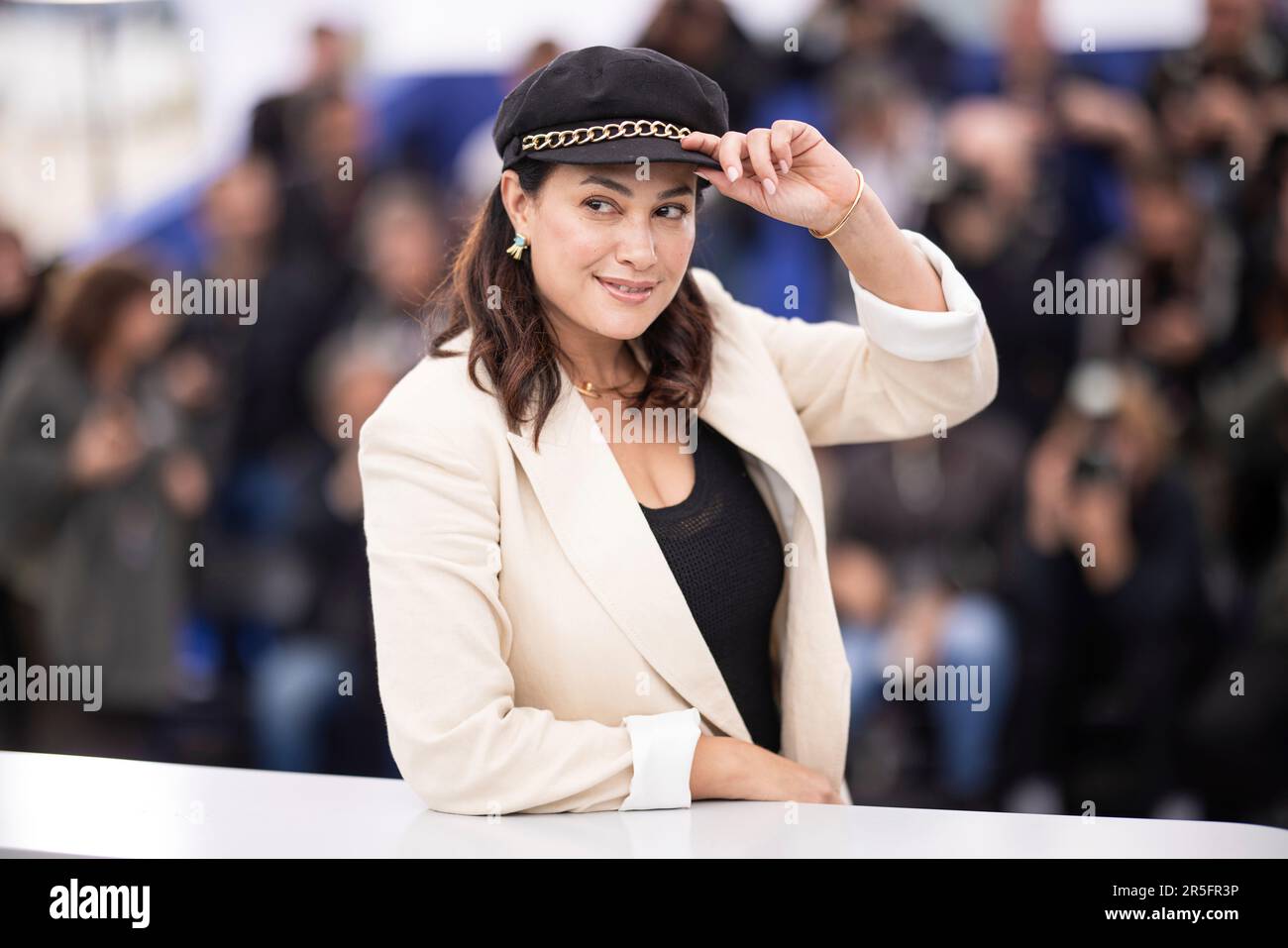 Hend Sabry poses for photographers at the photo call for the film 'Four ...