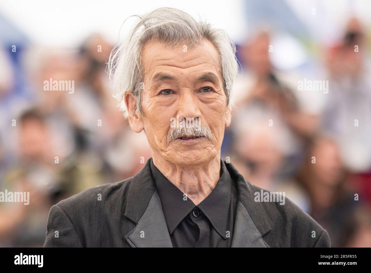 Min Tanaka poses for photographers at the photo call for the film ...