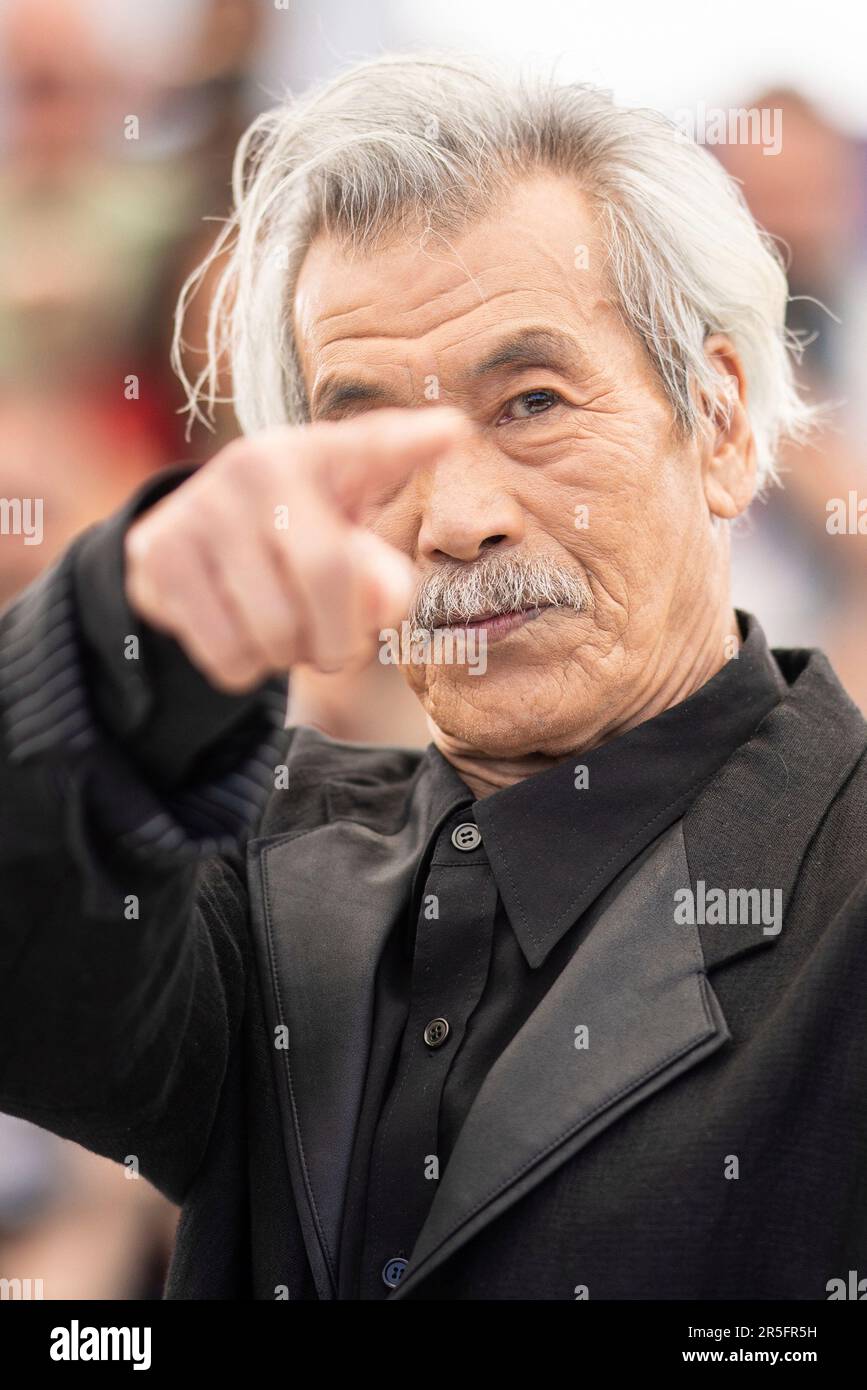 Min Tanaka poses for photographers at the photo call for the film ...