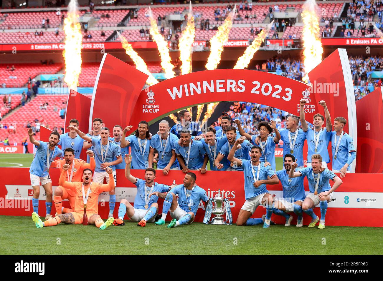 Fa cup final wembley 2023 hi-res stock photography and images - Alamy