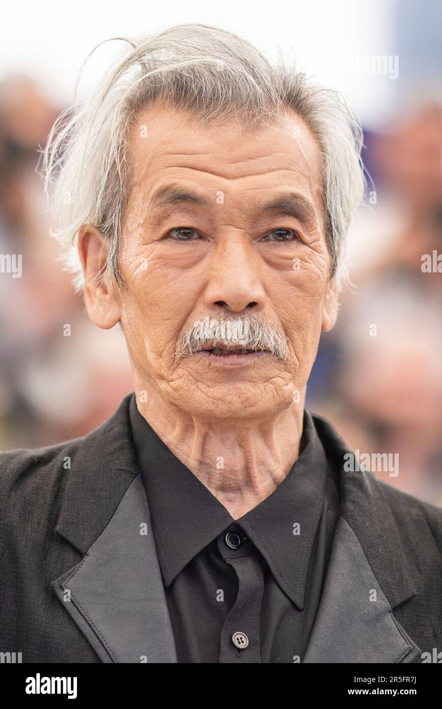 Min Tanaka poses for photographers at the photo call for the film ...