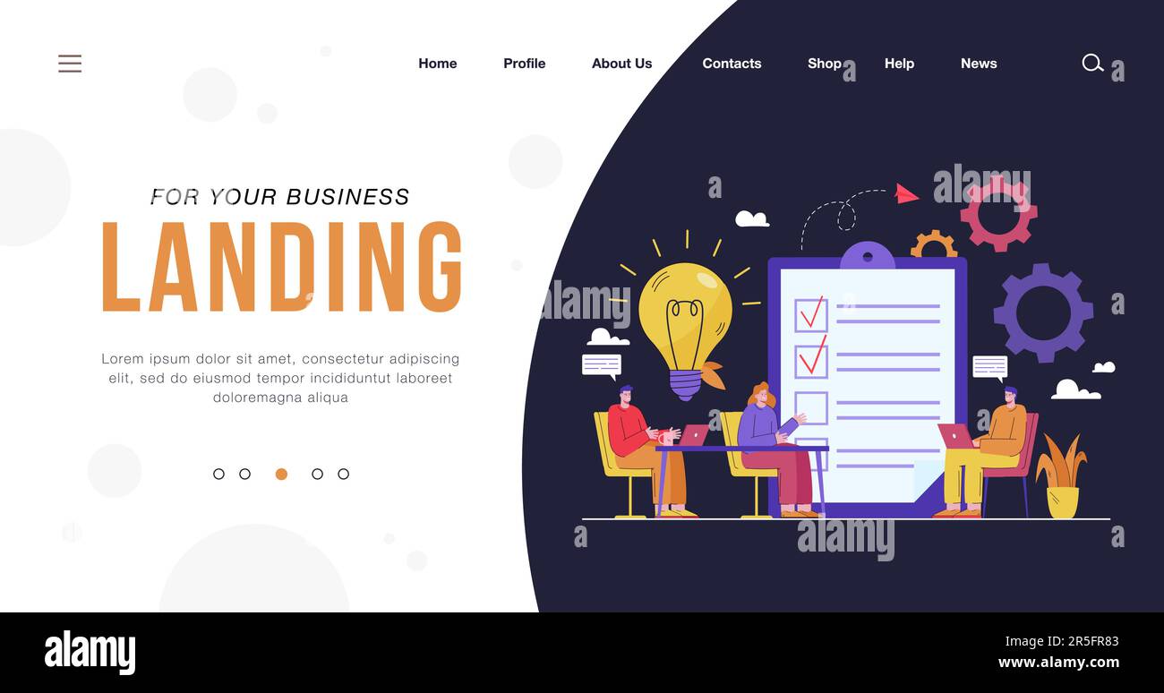 Coworker sharing Stock Vector Images - Alamy