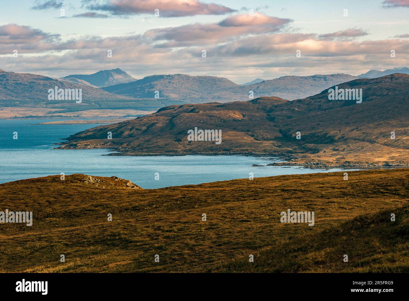 Raasay is an island located between Scotland and the Isle of Skye Stock ...