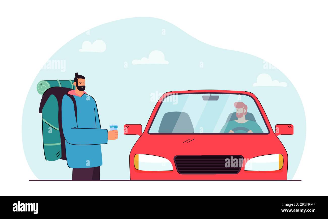 Man driver cartoon hi-res stock photography and images - Alamy