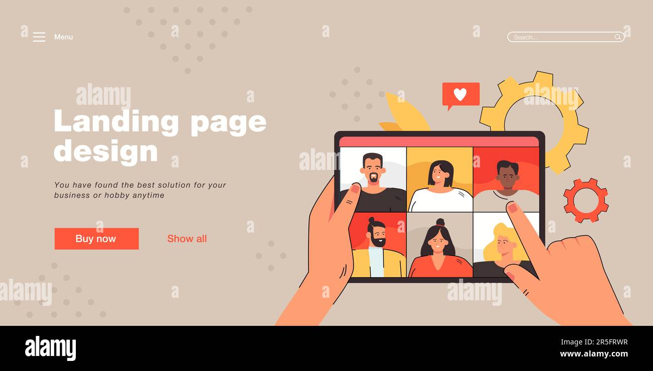 Woman making call Stock Vector Images - Alamy