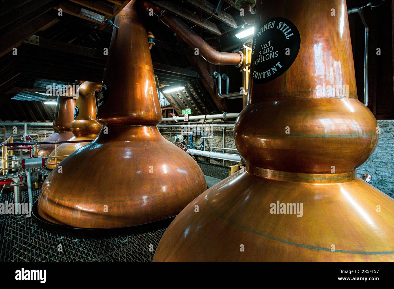 Interior of the Strathisla Distillery in Keith, the oldest continuously ...