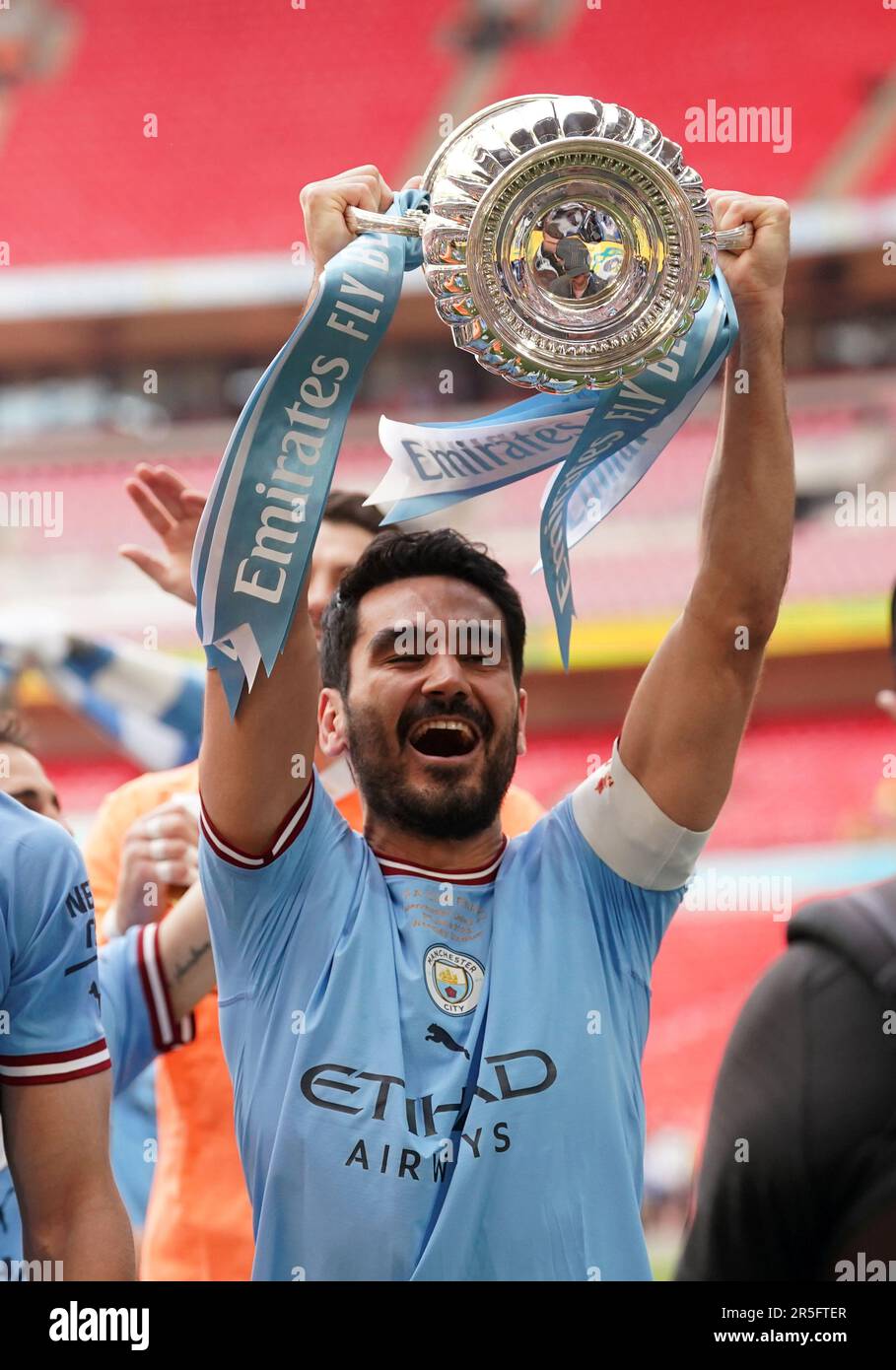 Editors please note alternative crop. Manchester City's Ilkay Gundogan ...