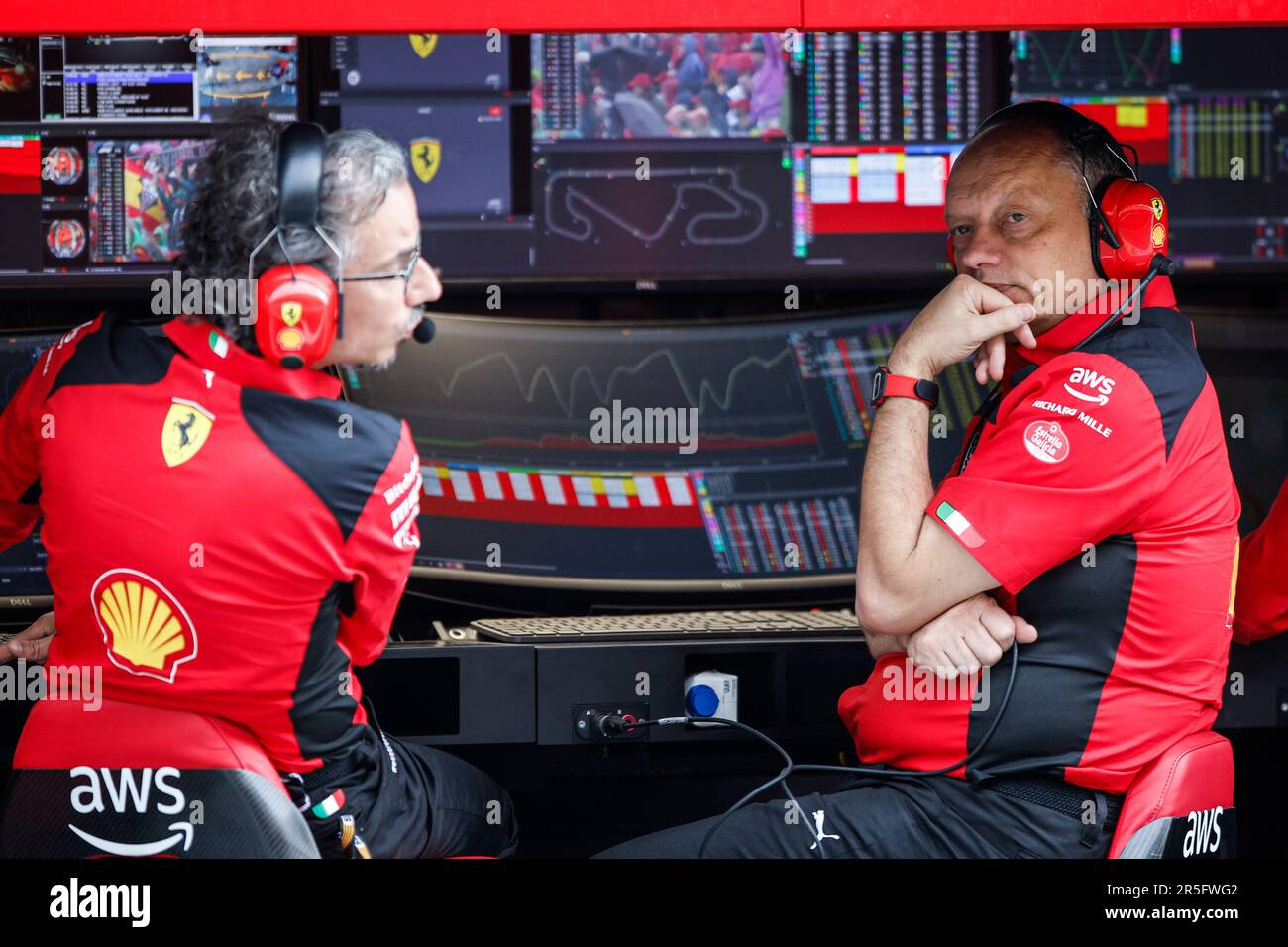 Montmelo, Spain. 03rd June, 2023. MEKIES Laurent (fra), Racing Director ...