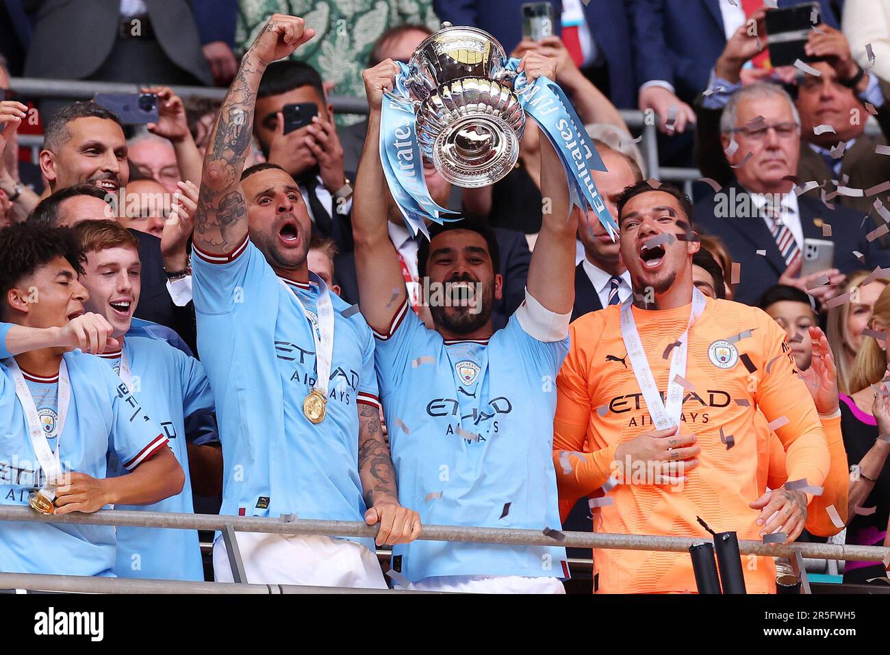 Wembley Stadium, London, UK. 3rd June, 2023. FA Cup Final Football ...