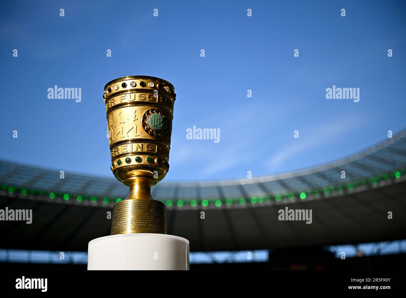 Berlin, Germany. 03rd June, 2023. Soccer: DFB Cup, RB Leipzig ...