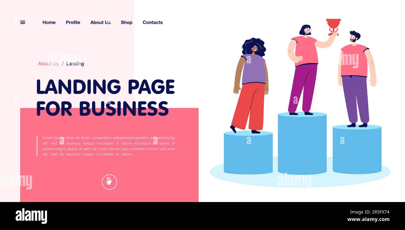 Business concept woman in glasses Stock Vector Images - Alamy