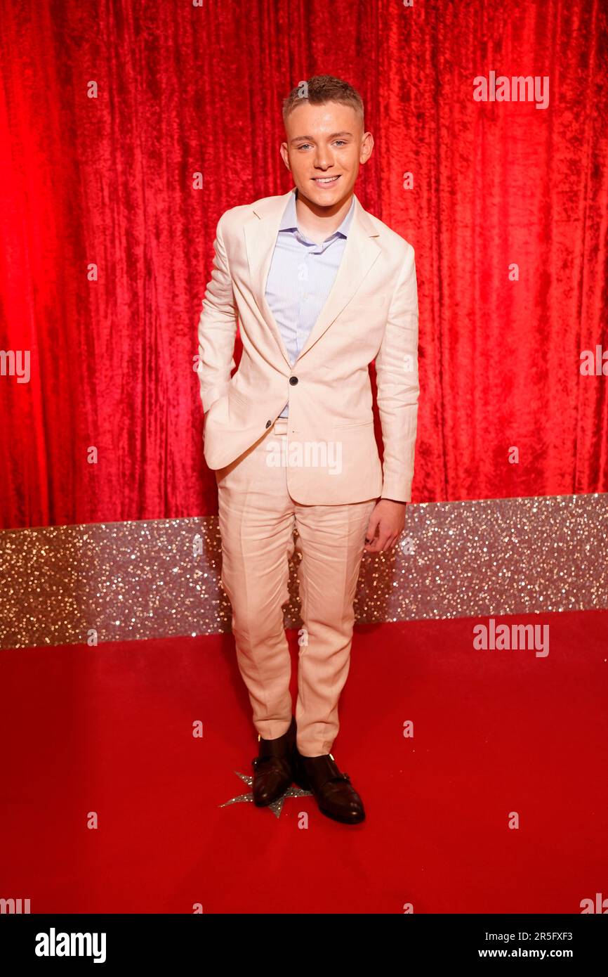 Paddy Bever attends the British Soap Awards 2023 at The Lowry Theatre ...