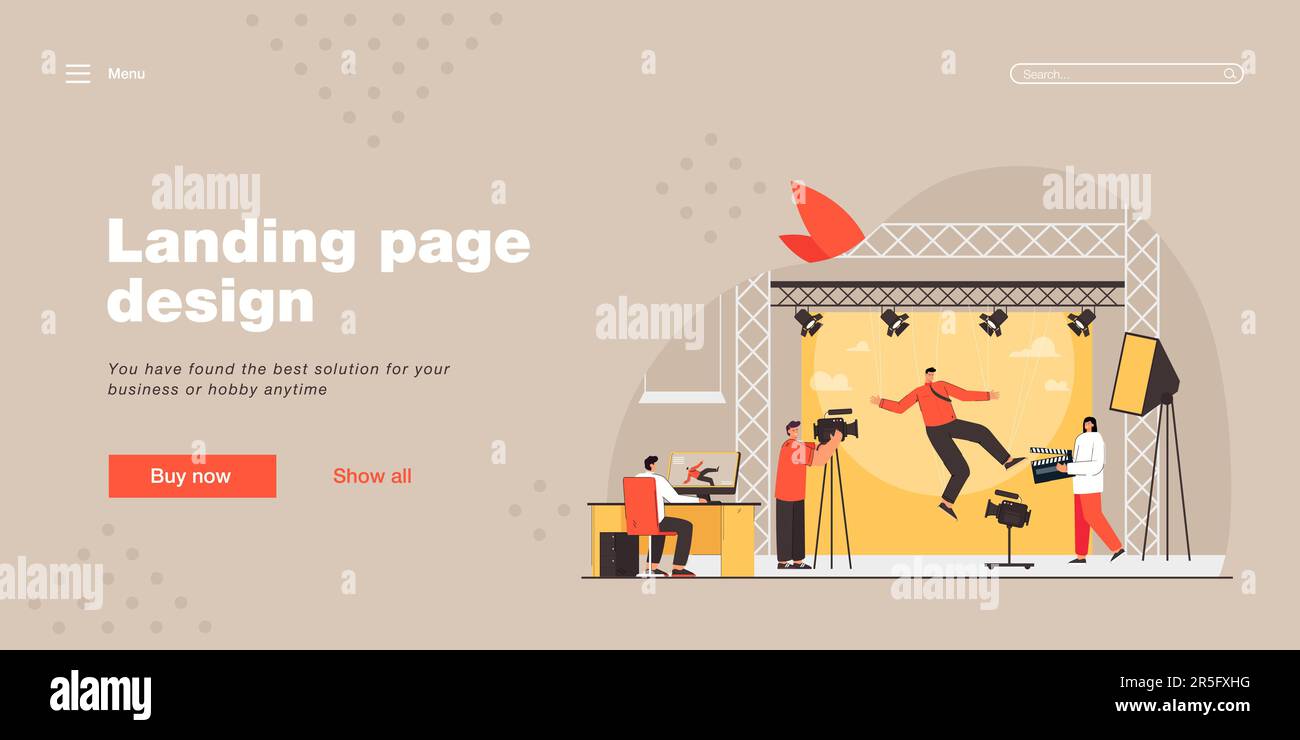 Crew filming on location hi-res stock photography and images - Alamy