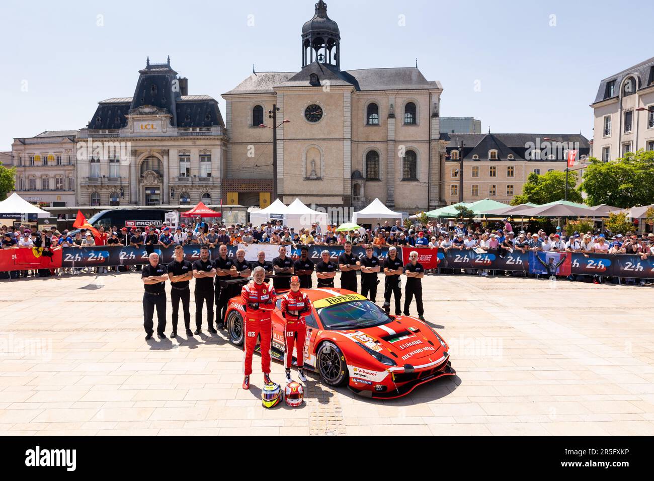 Le Mans, France. 03rd June, 2023. 83 PEREZ COMPANC Luis (arg), WADOUX ...