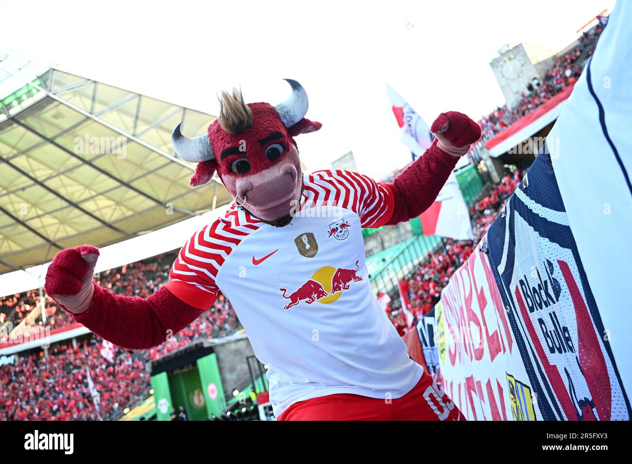 Berlin, Germany. 03rd June, 2023. Soccer: DFB Cup, RB Leipzig ...