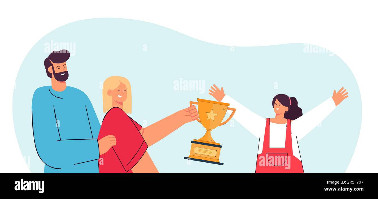 Child good behavior award Stock Vector Images - Alamy