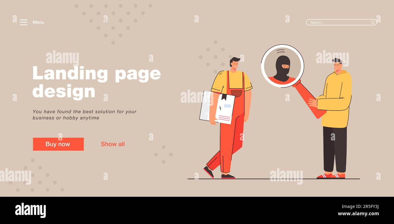 Questioning suspect Stock Vector Images - Alamy