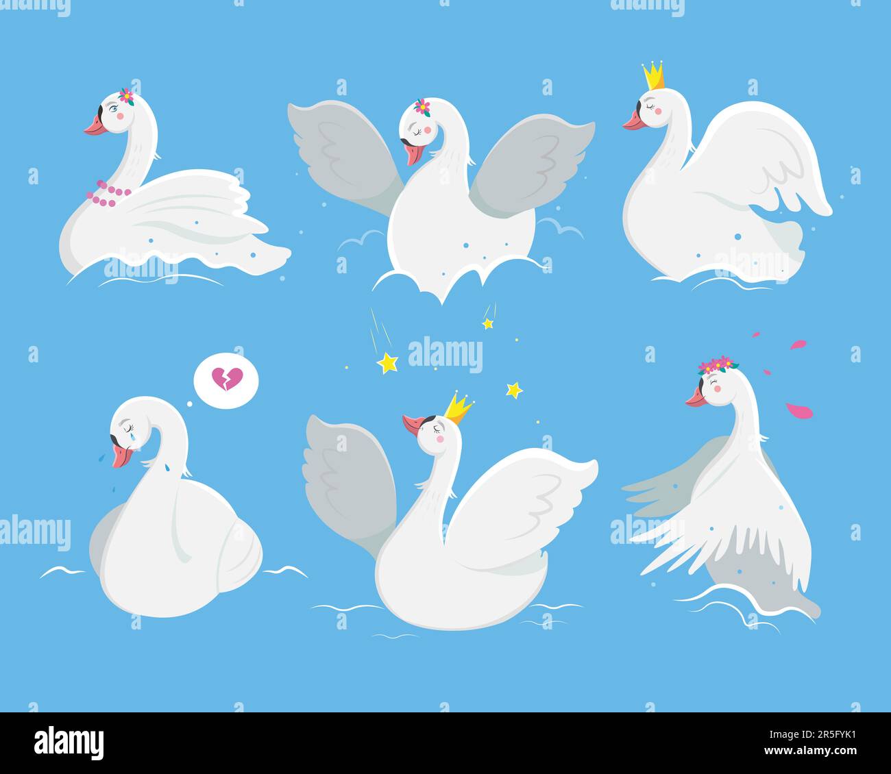 Swan princess hi-res stock photography and images - Alamy