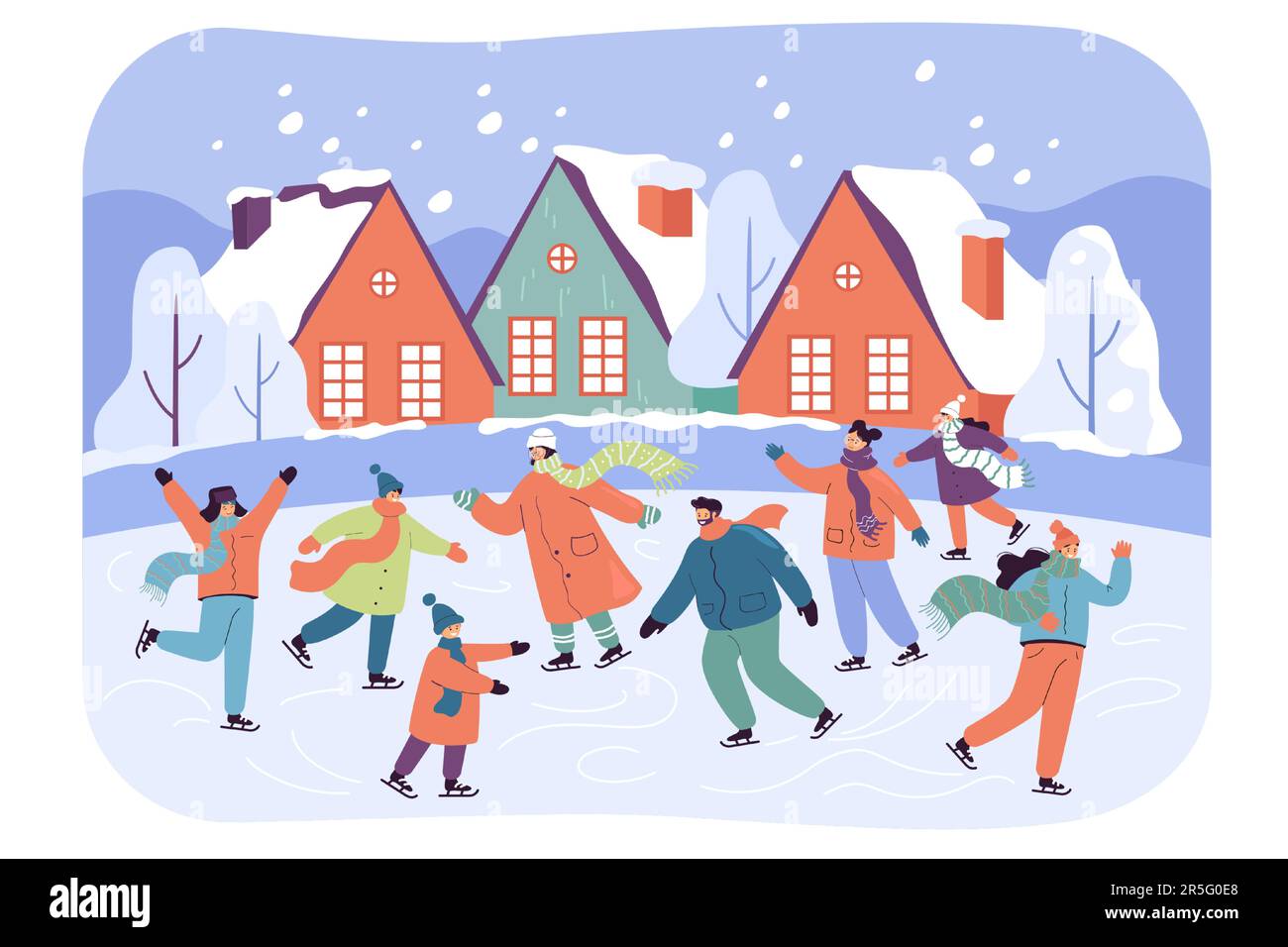 Enjoying champagne Stock Vector Images - Alamy