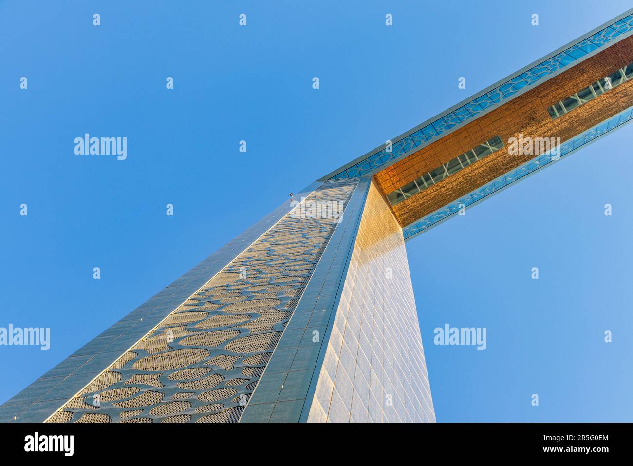 Dubai, UAE - 04.29.2023 Popular sightseeing and attraction building ...