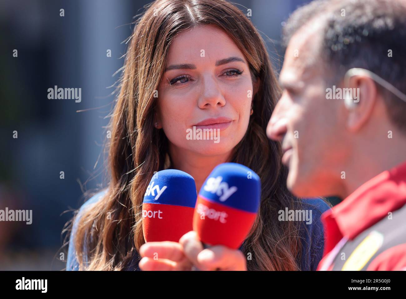 Federica Masolin (ITA) - SKY TV Italia presenter. during FORMULA 1 ...