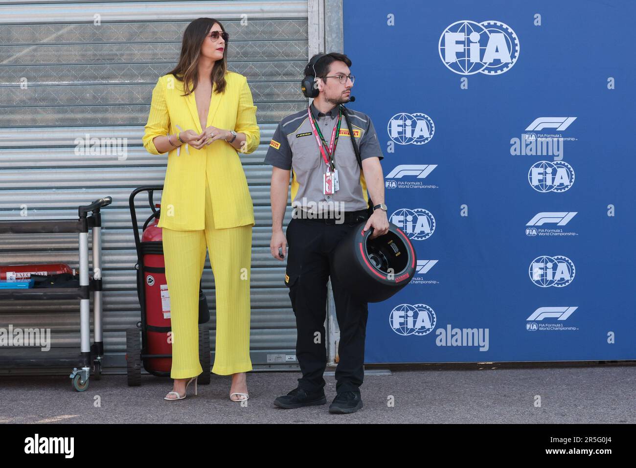 Maria Sharapova (RUS) Tennis Player and Davide Casati (ITA) Pirelli ...