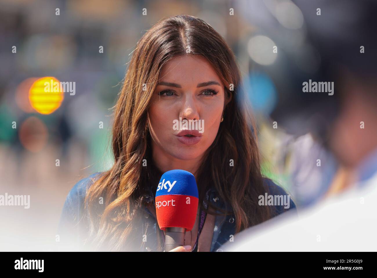 Federica Masolin (ITA) - SKY TV Italia presenter. during FORMULA 1 ...