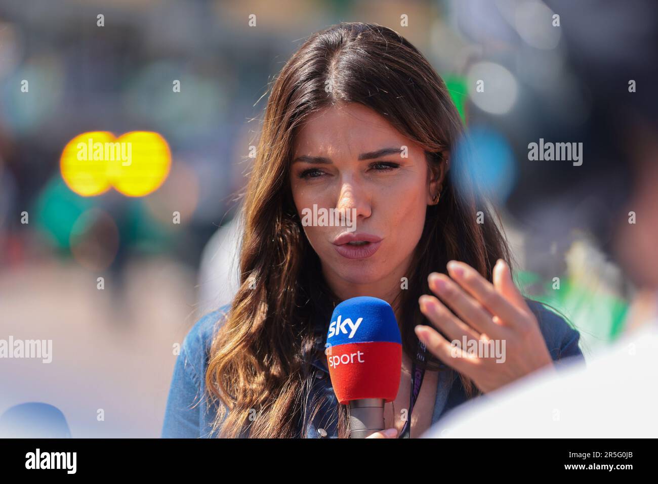Federica Masolin (ITA) - SKY TV Italia presenter. during FORMULA 1 ...
