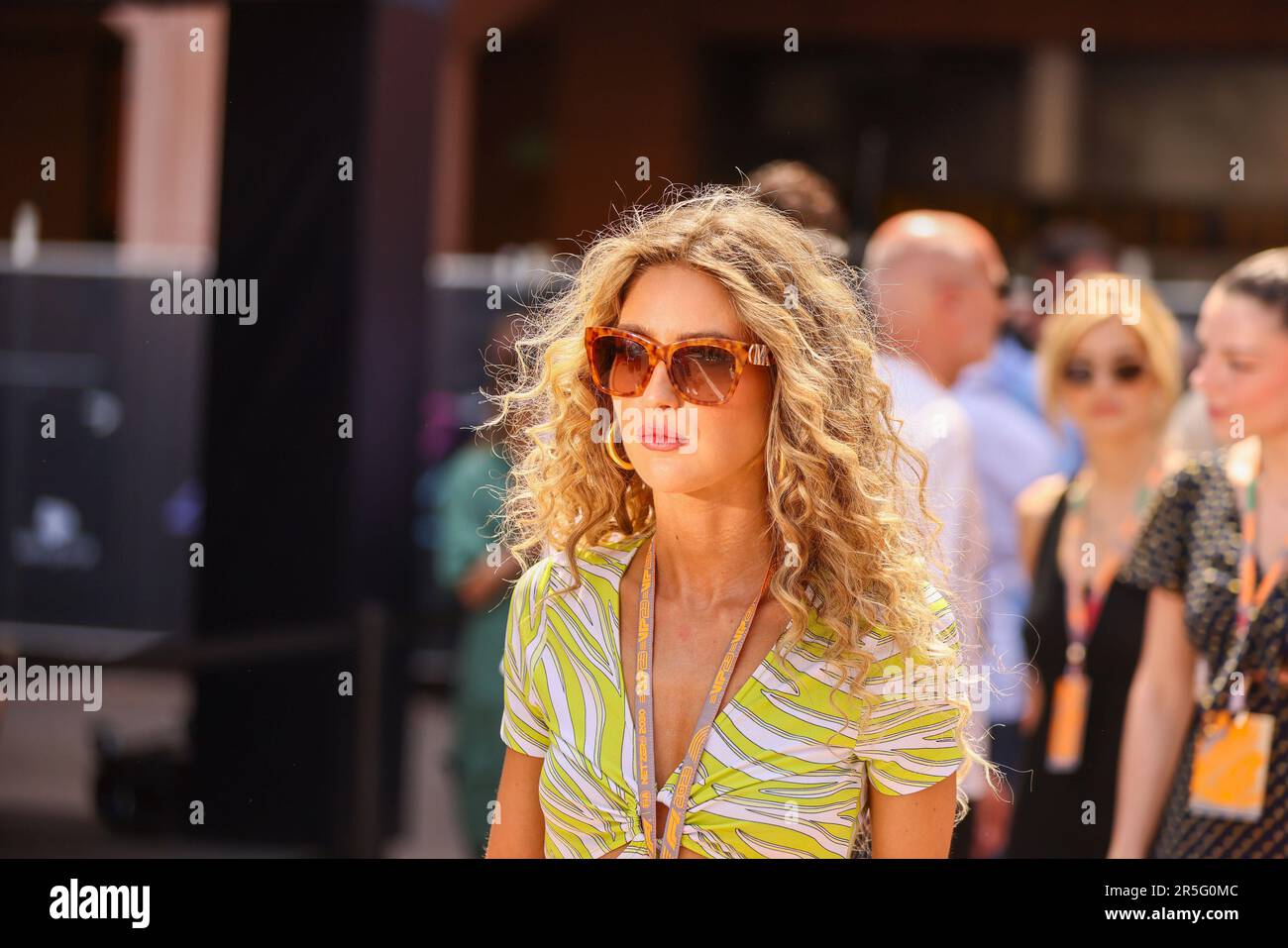 Girl Guest in Paddock Formula 1. during FORMULA 1 GRAND PRIX DE MONACO ...